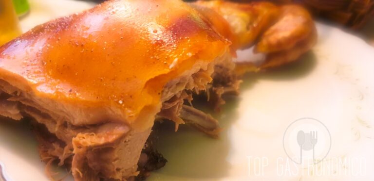 Receta de Cochinillo Lechal Asado - Top Gastronómico